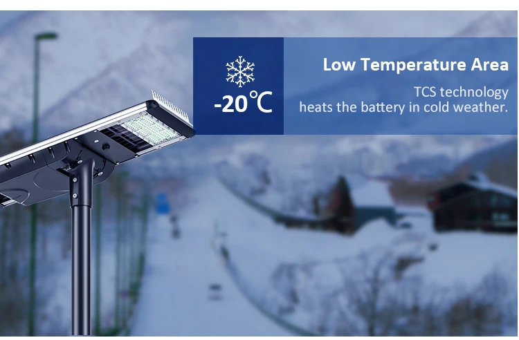 LECUSO LED Solar Street Lights - Durable & Efficient