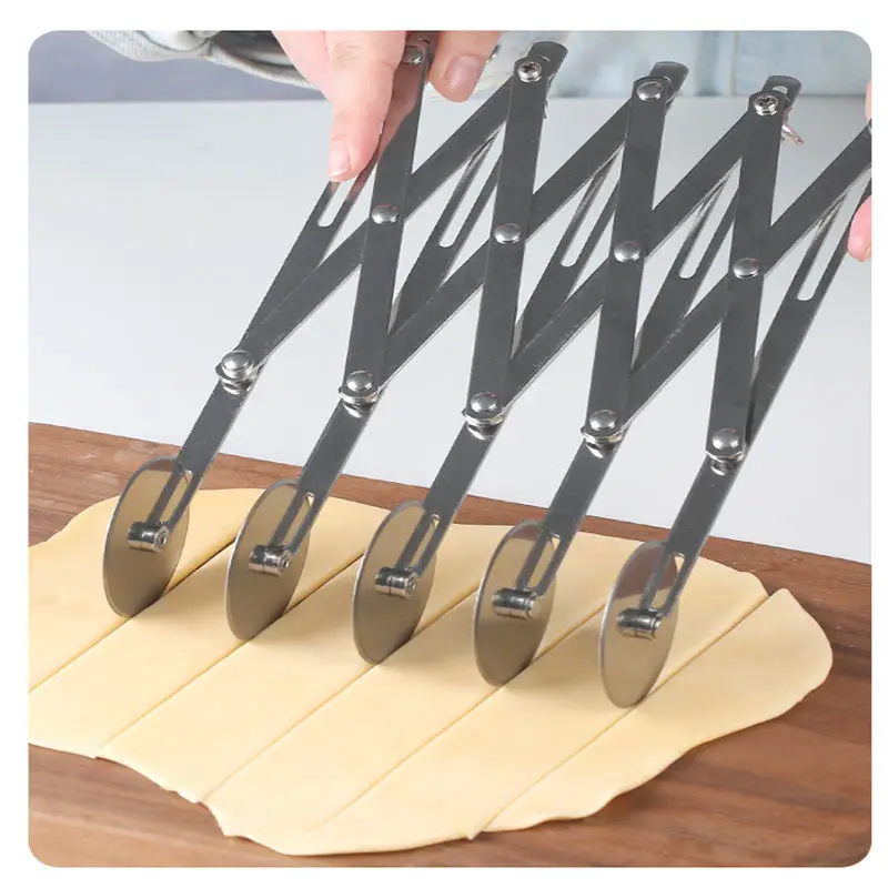 Alibaba.com: Stainless Steel Pizza & Crepes Knives with Retractable ...