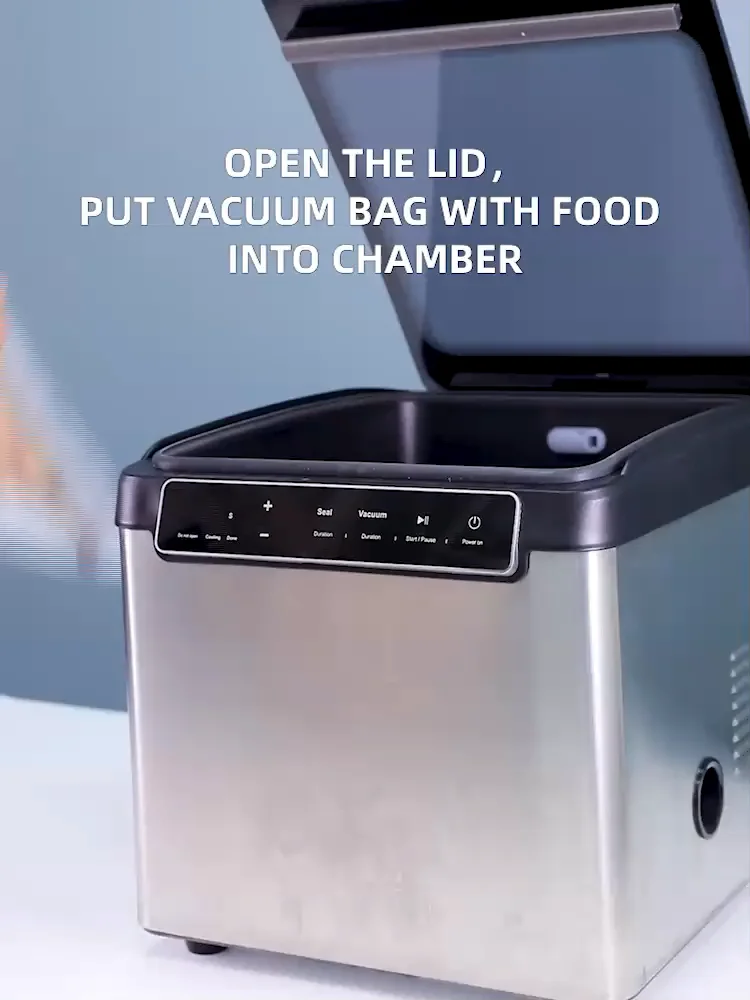 Single Chamber Commercial Vacuum Food Sealer Vaccum Packaging Machine ...