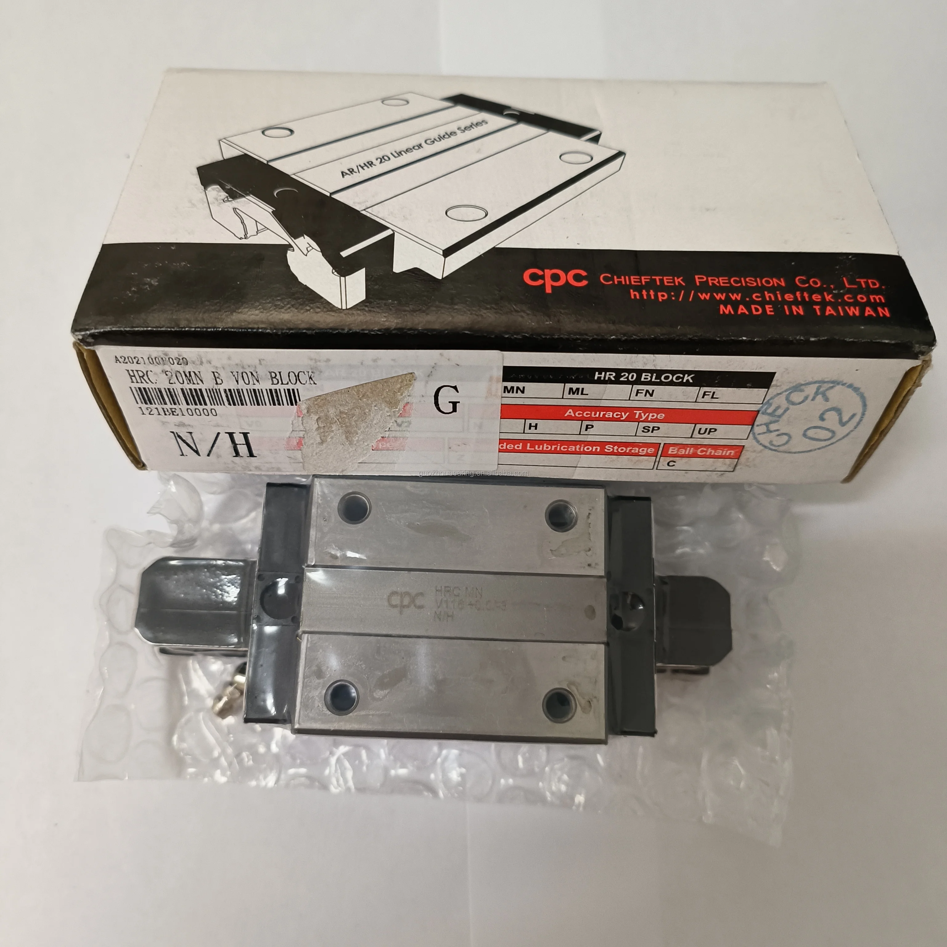 Taiwan Cpc Stainless Steel Linear Guide Rail Hrc20mn - Buy Hrc20mn ...