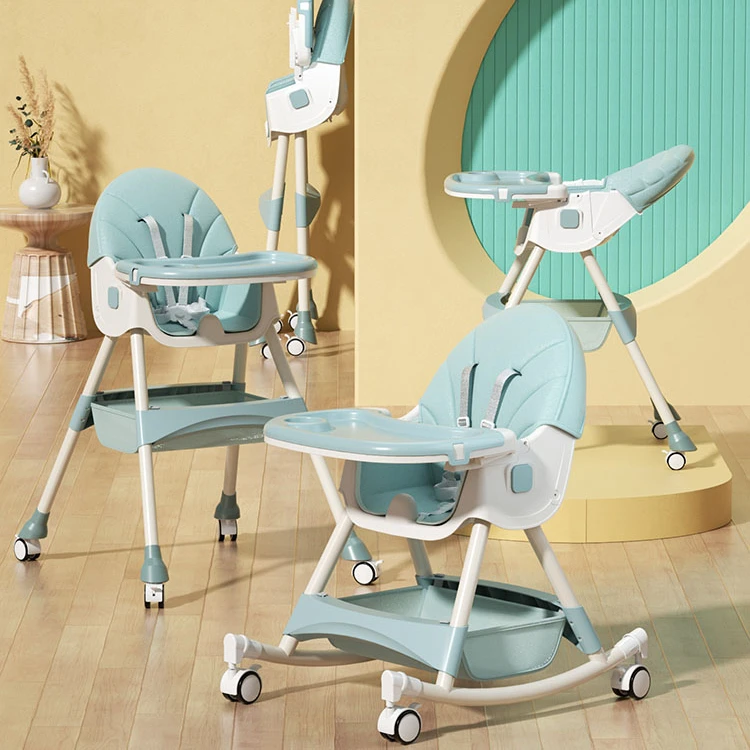 New Design Multifunction Baby Dining Chair Height Adjustable Safety ...