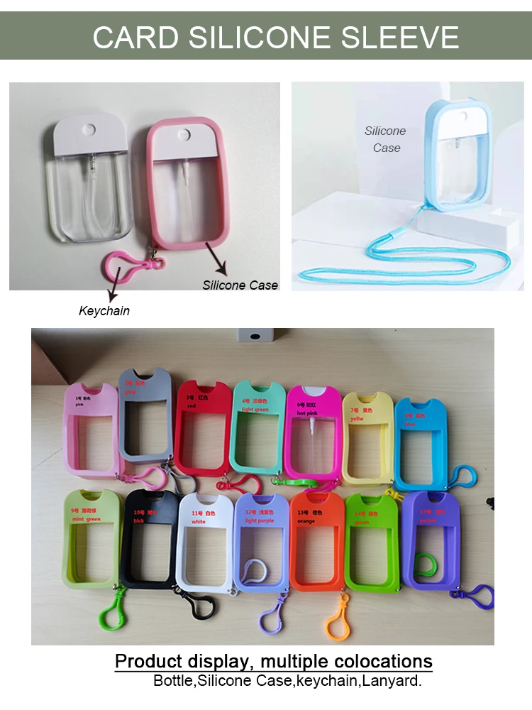 Card Sprayer Plastic Pump Perfume Atomiser - 45ml Refillable
