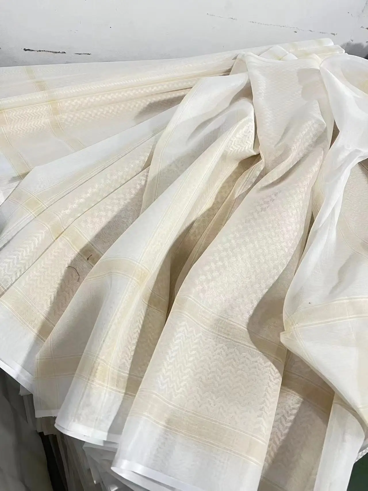 Beautiful Yashmagh/shemagh Fabric - Embroidered Shawls