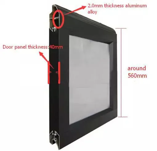 Aluminum Glass Garage Door See Through Overhead Sectional Garage ...