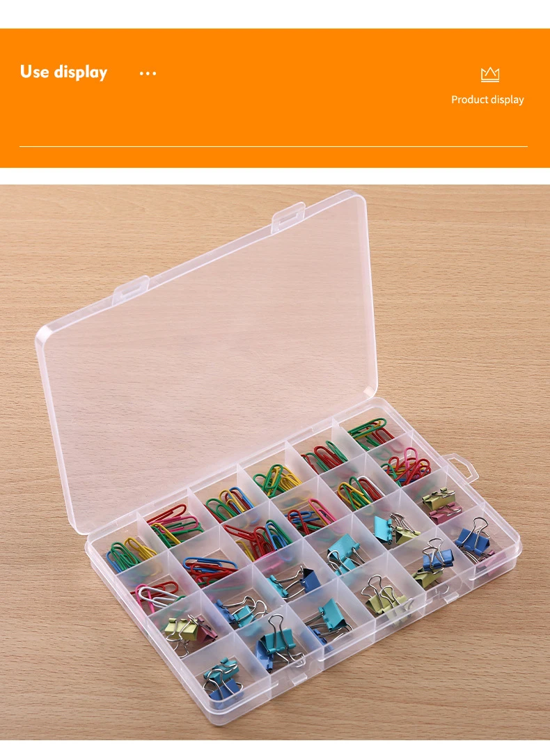 Eco-friendly Plastic Storage Box Organizer For Screws Jewelry Earring ...