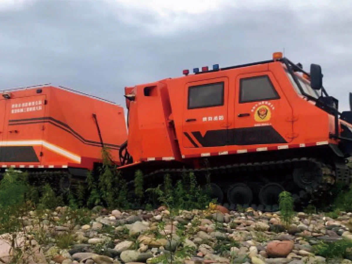 All Terrain Crawler-type Specialized Vehicle - Buy Firefighting,Fire ...