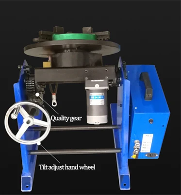 Universal Welding Positioner 50kg Pipe Welding Turntable And 200mm ...