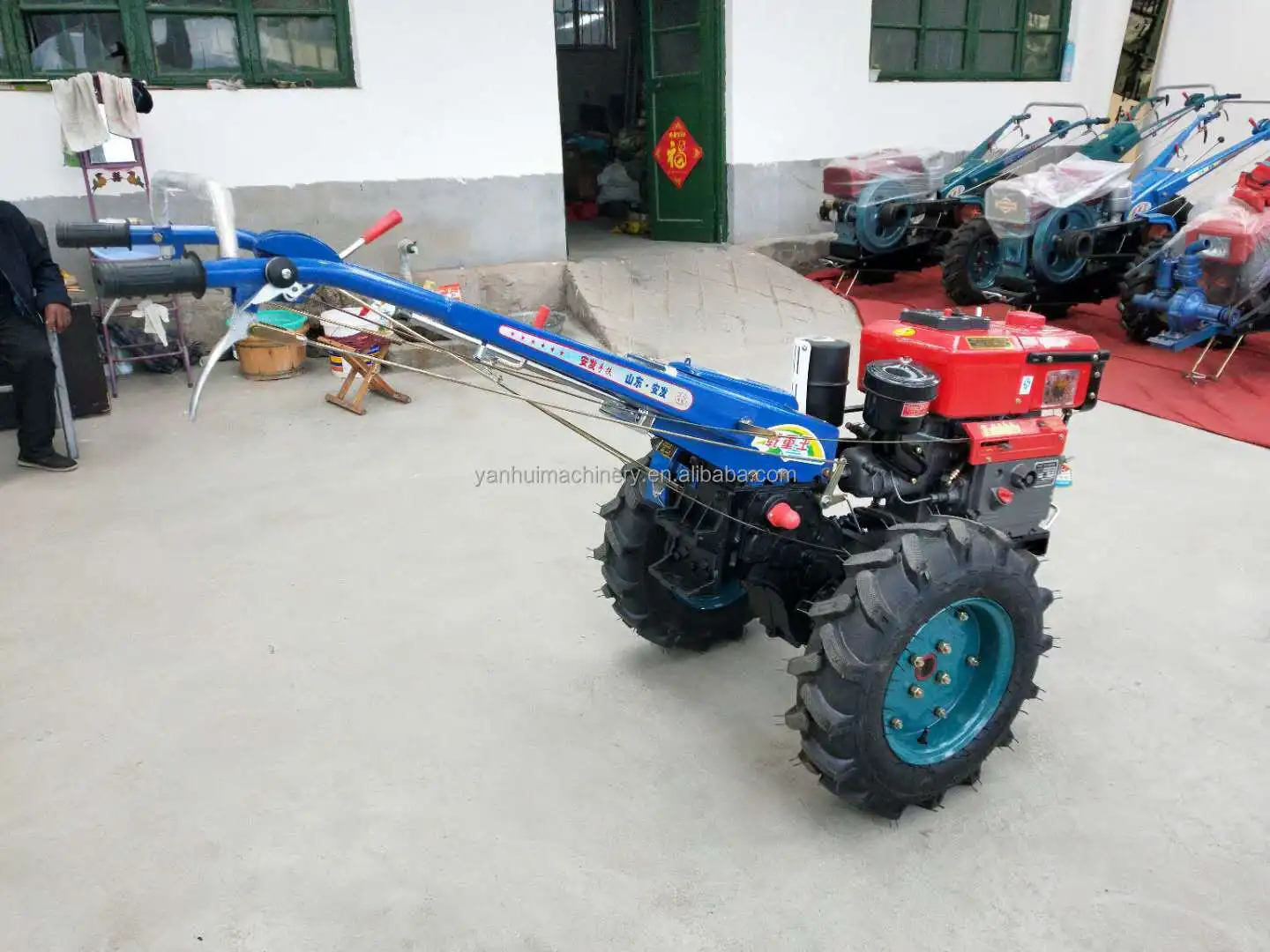 22hp walking hand tractor high quality walking tractor from china hand ...