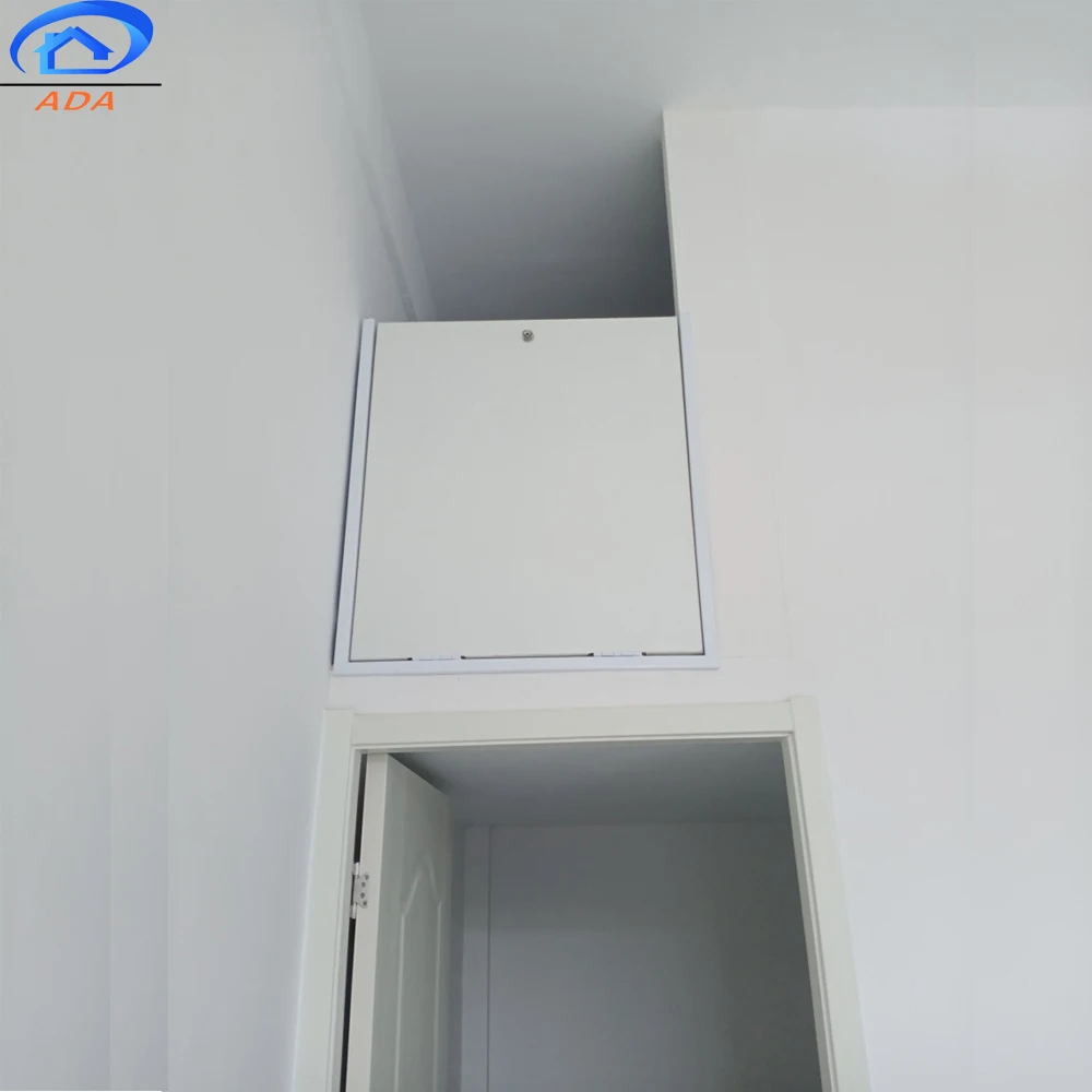 Aluminium Wall Mounted Attic Access Ladder - Save Space