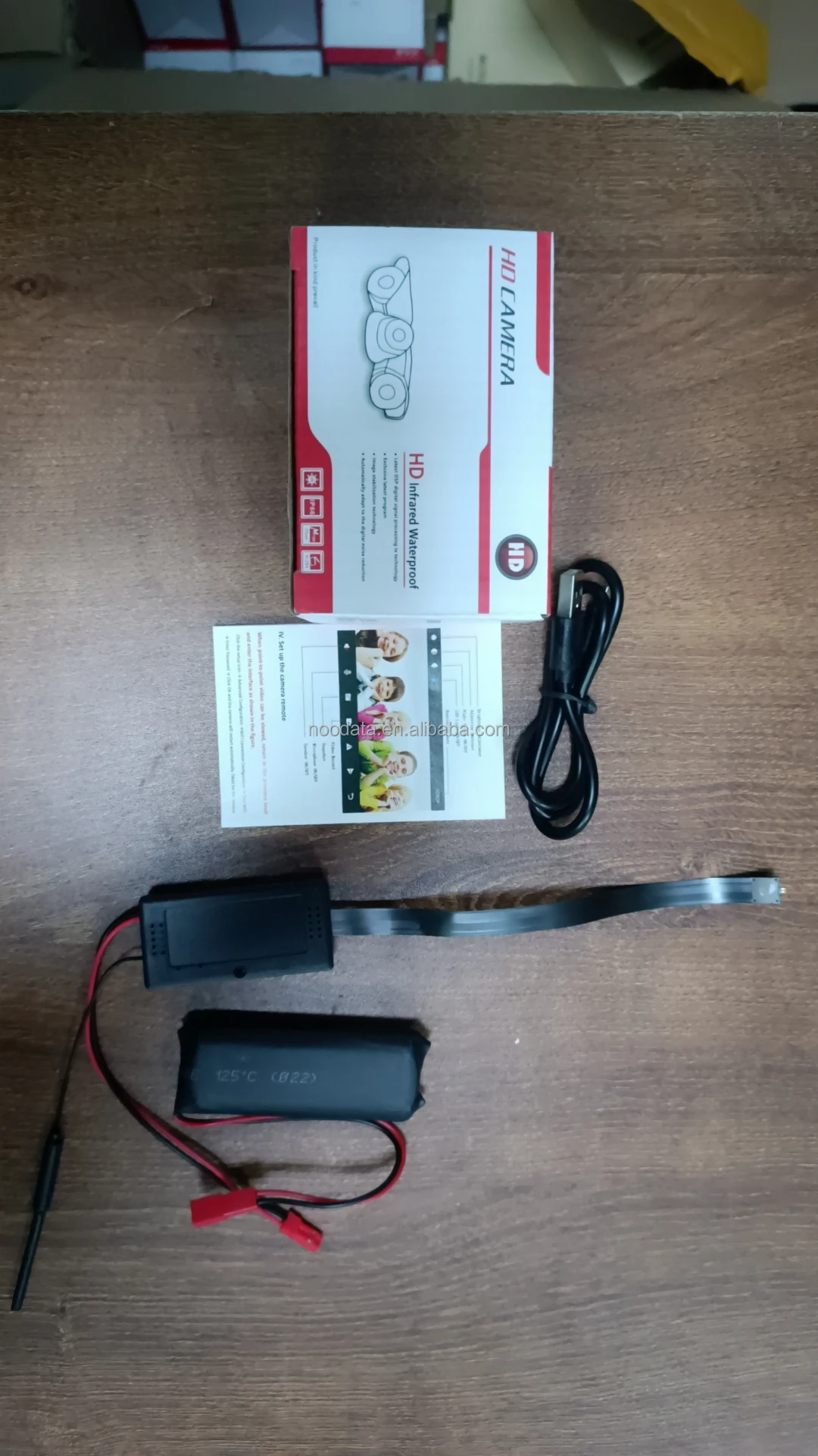 Mini Wireless Camera With Big Round Clock Wall Clock Mini Wifi Camera ...