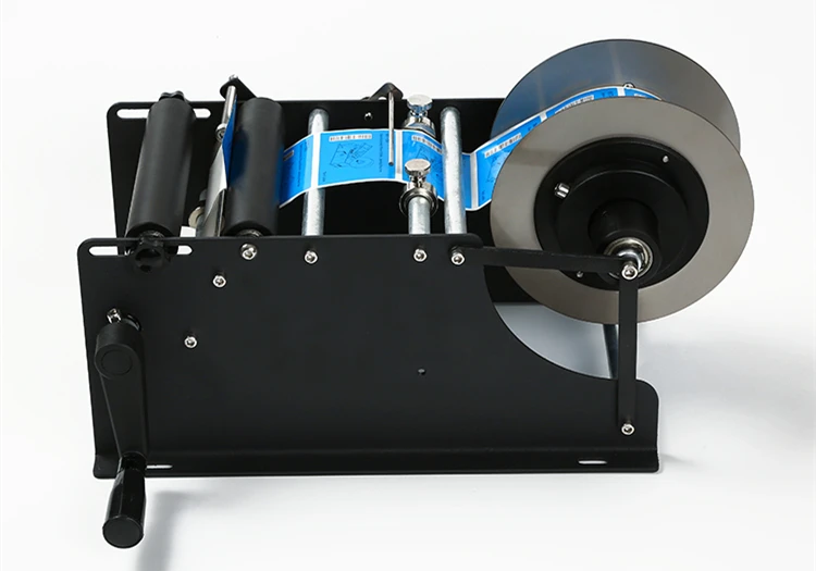 Manual Labeling Machine Sticker Labelling Machine For Bottles Cans Jars ...