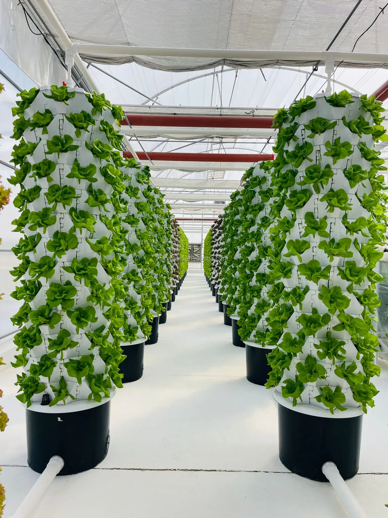 Alibaba.com: SKYPLANT Agricultural Greenhouse Rotary Aeroponic Tower ...