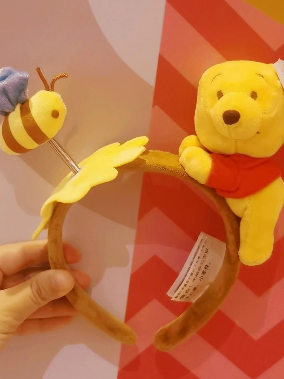 Winnie Doll Teddy Bear Stitch Berry Bear Cartoon Plush Hair Hoop ...