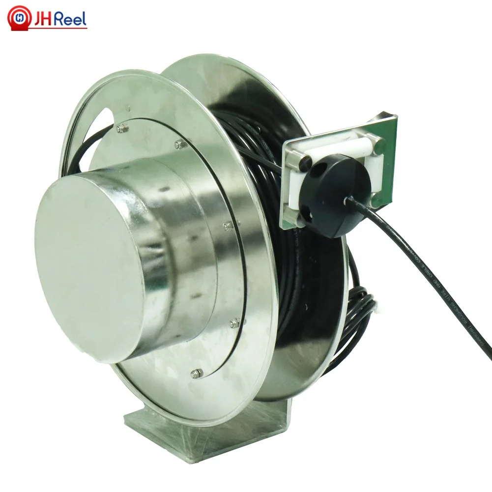 Rewind Coaxial Cable Reel - Small Retractable Wire Roller