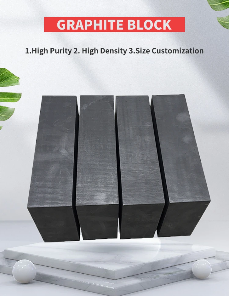 Casting industry high copper black graphite blocks for carbon brushes