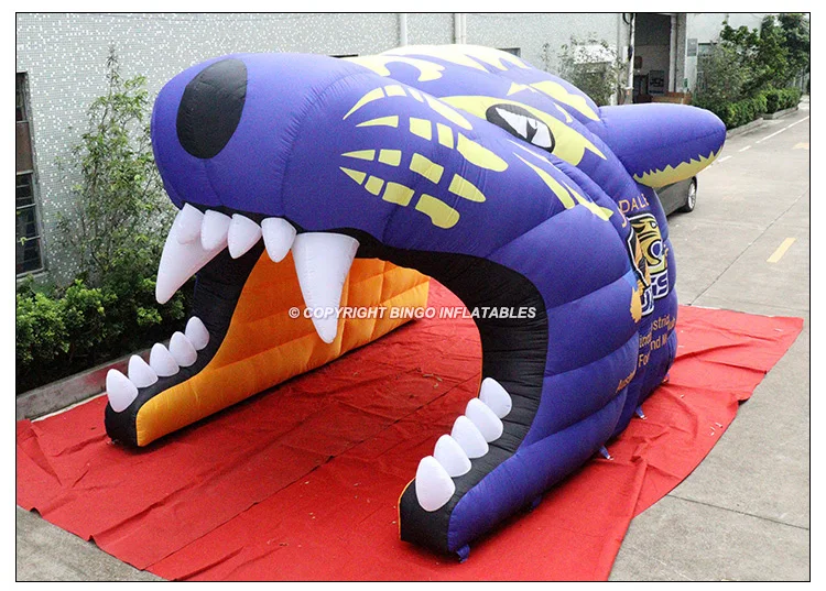 Customized Giant Inflatable Mascot Tunnel - Fun & Advertising