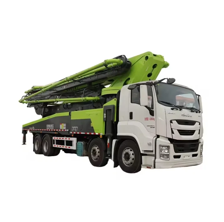 Factory price Concrete Machinery 47m Truck-mounted Concrete Pump 47X ...