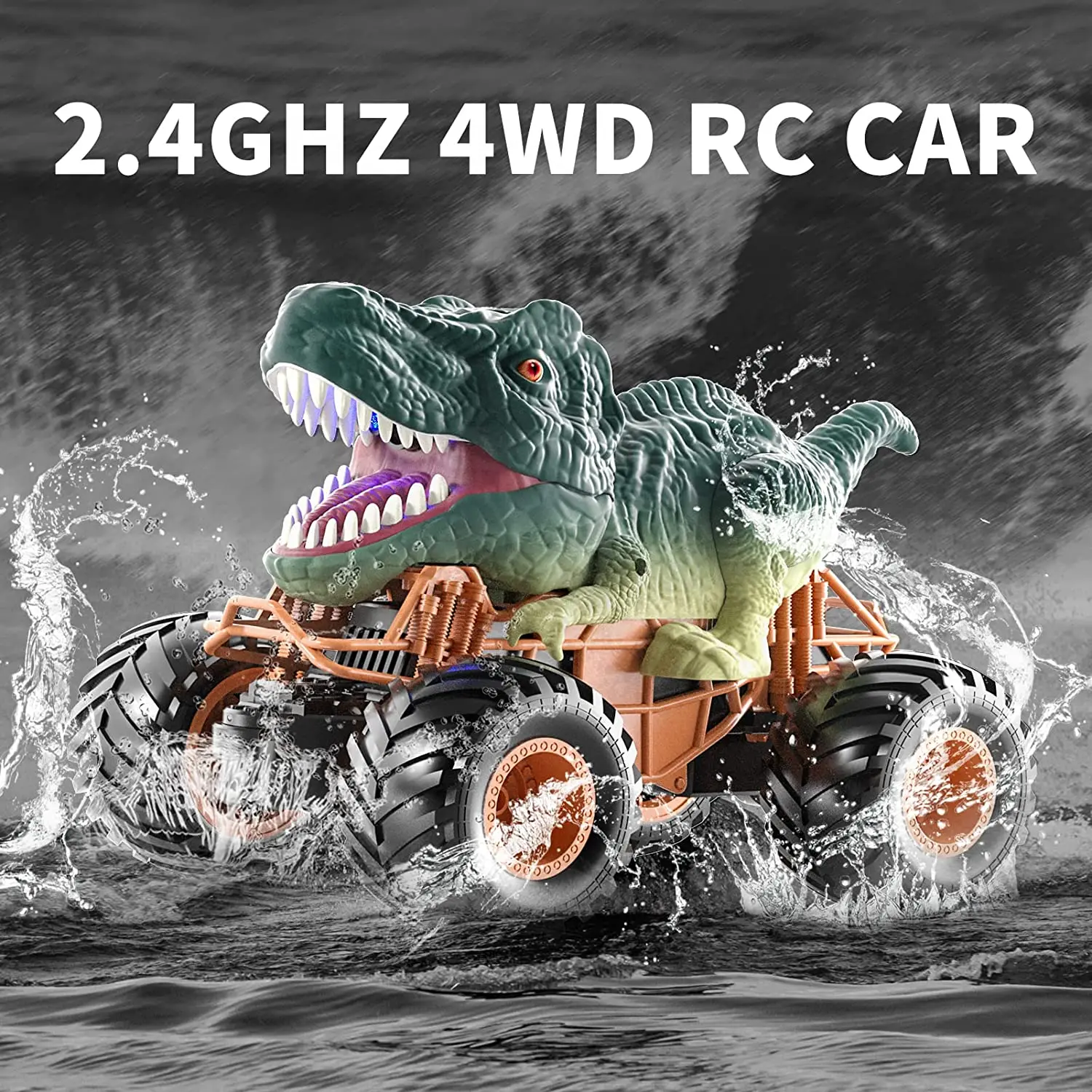 Rock Crawler Big Remote Control Dinosaur Car Rc Dinosaur Remote Control ...
