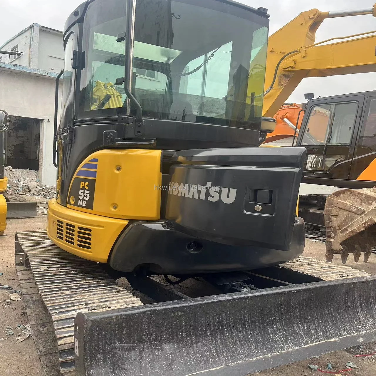 Japan Made Earth Moving Machine Digger Low Hour Second Hand Komatsu Excavator Pc55 Used Komatsu ...
