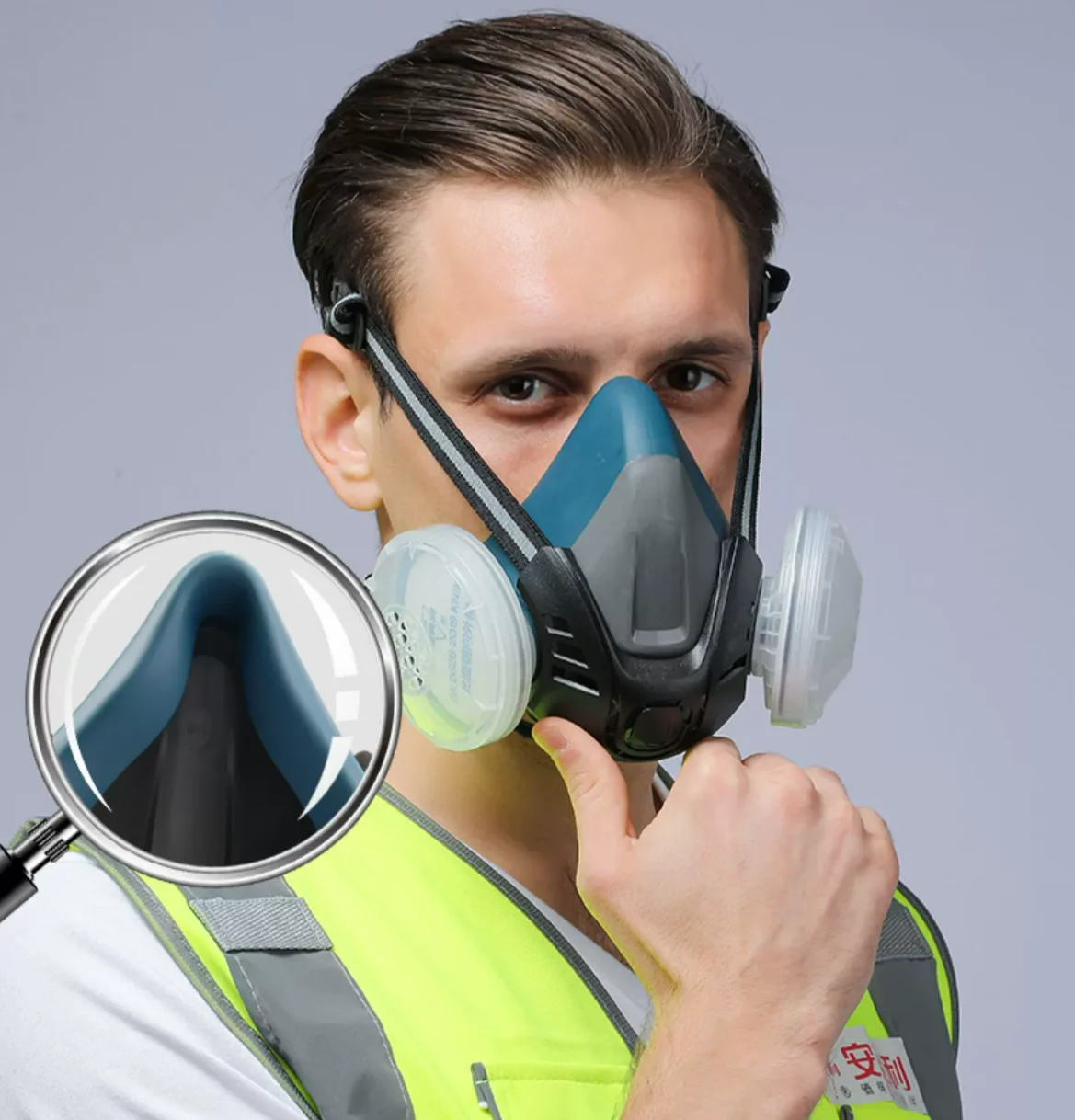 Coal Mine Welder Respiratory Chemic Respirator Personal Protective ...