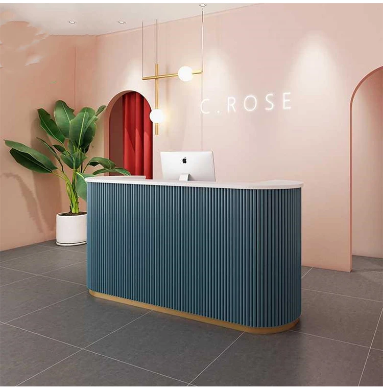 Modern Clothing Store Cashier Front Desk - Luxury & Durability