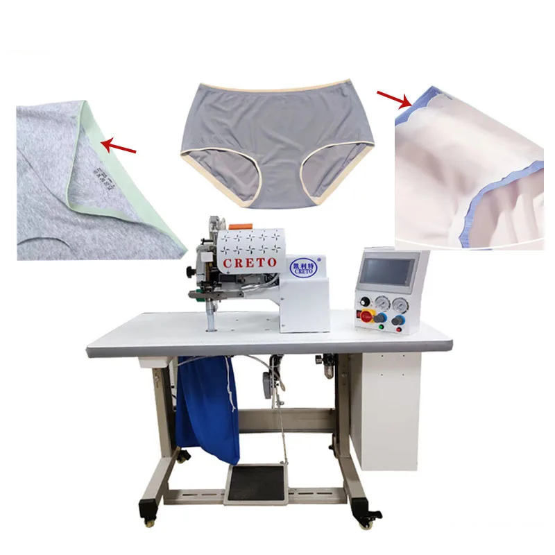 Sh-702 Adhesive Tape Bonding Underwear Lace Edge Banding Machine - Buy ...