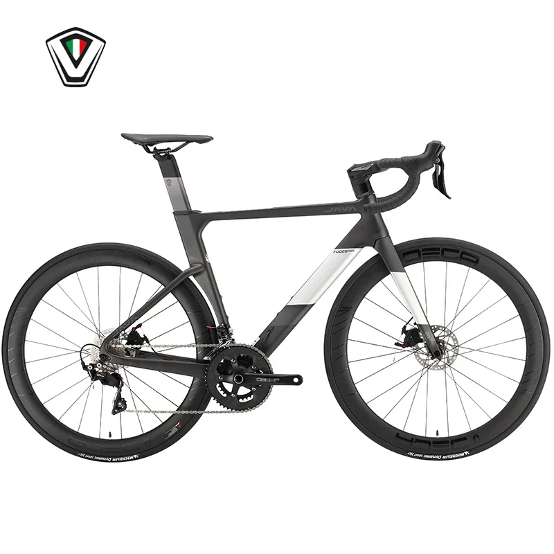 JAVA FUOCO TOP Road Bike 24 Speed Carbon Fiber Road Bicycle R7120 105 ...