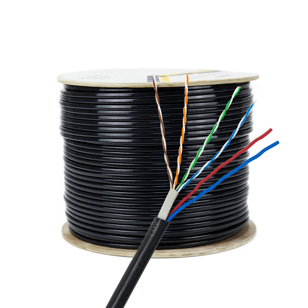 High-quality Outdoor UTP Siamese Cable - CAT5E+RVV
