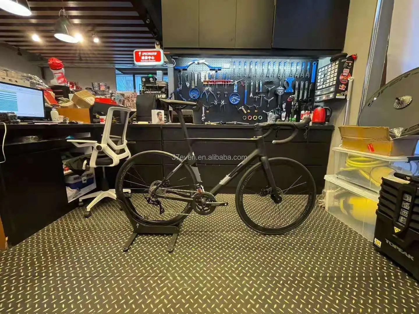 Lightweight Carbon Fiber Road Bike 22 Speed Racing - 700c Disc Brake, Oem