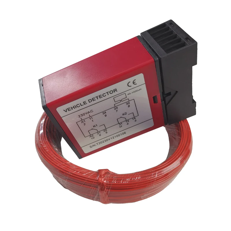 DLD-110 Single Channel Vehicle Loop Detector for car park management ...