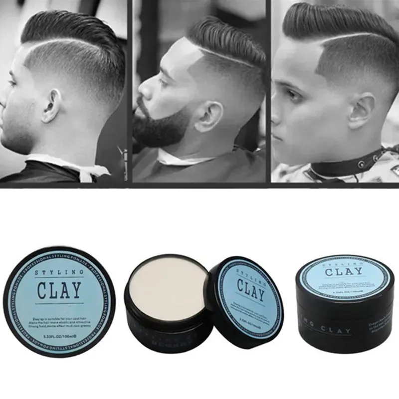100g Low Moq Private Label Matte Strong Hold Modeling Shape Mud Organic ...