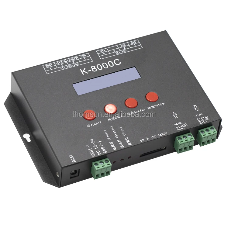 k-8000可编程Led Rgb像素控制器K-8000C| Alibaba.com