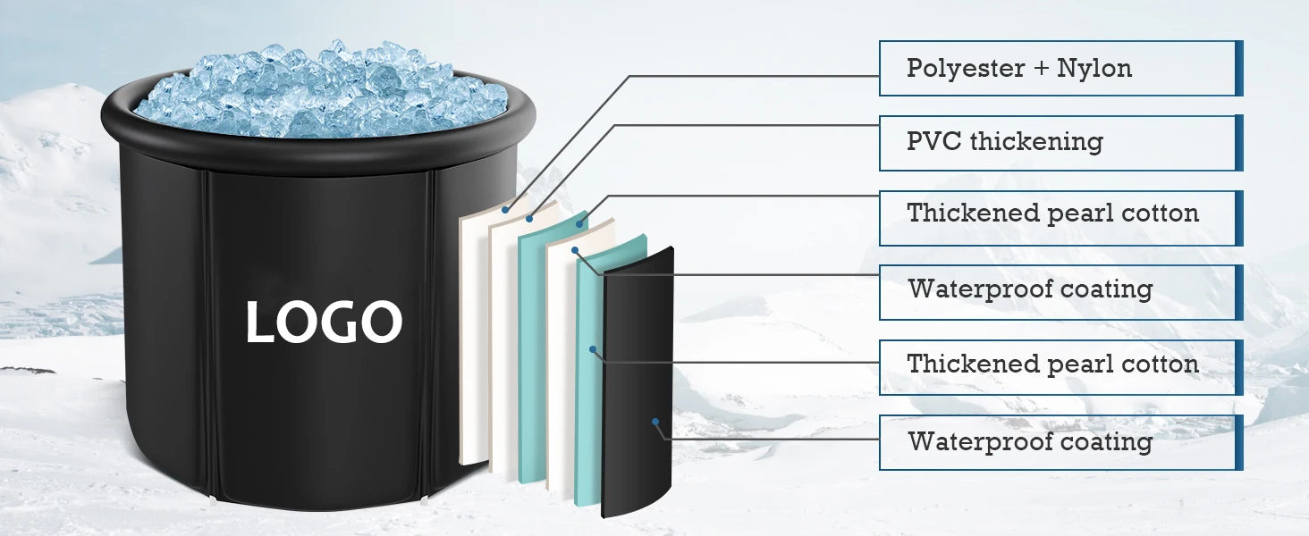 Ice Bath Recovery Tub Inflatable Adults Ice Bath Recovery Tub Ice Bath ...