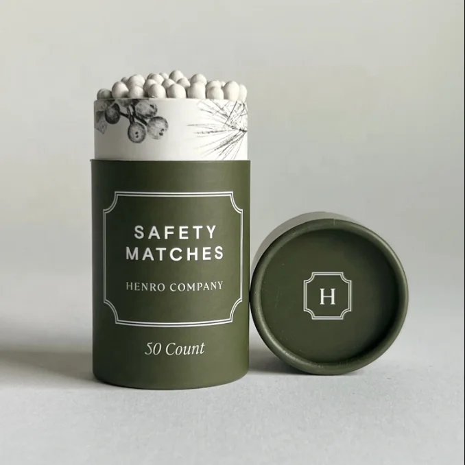 Recycled Material Eco Friendly Custom Logo Long Sticks Matches ...