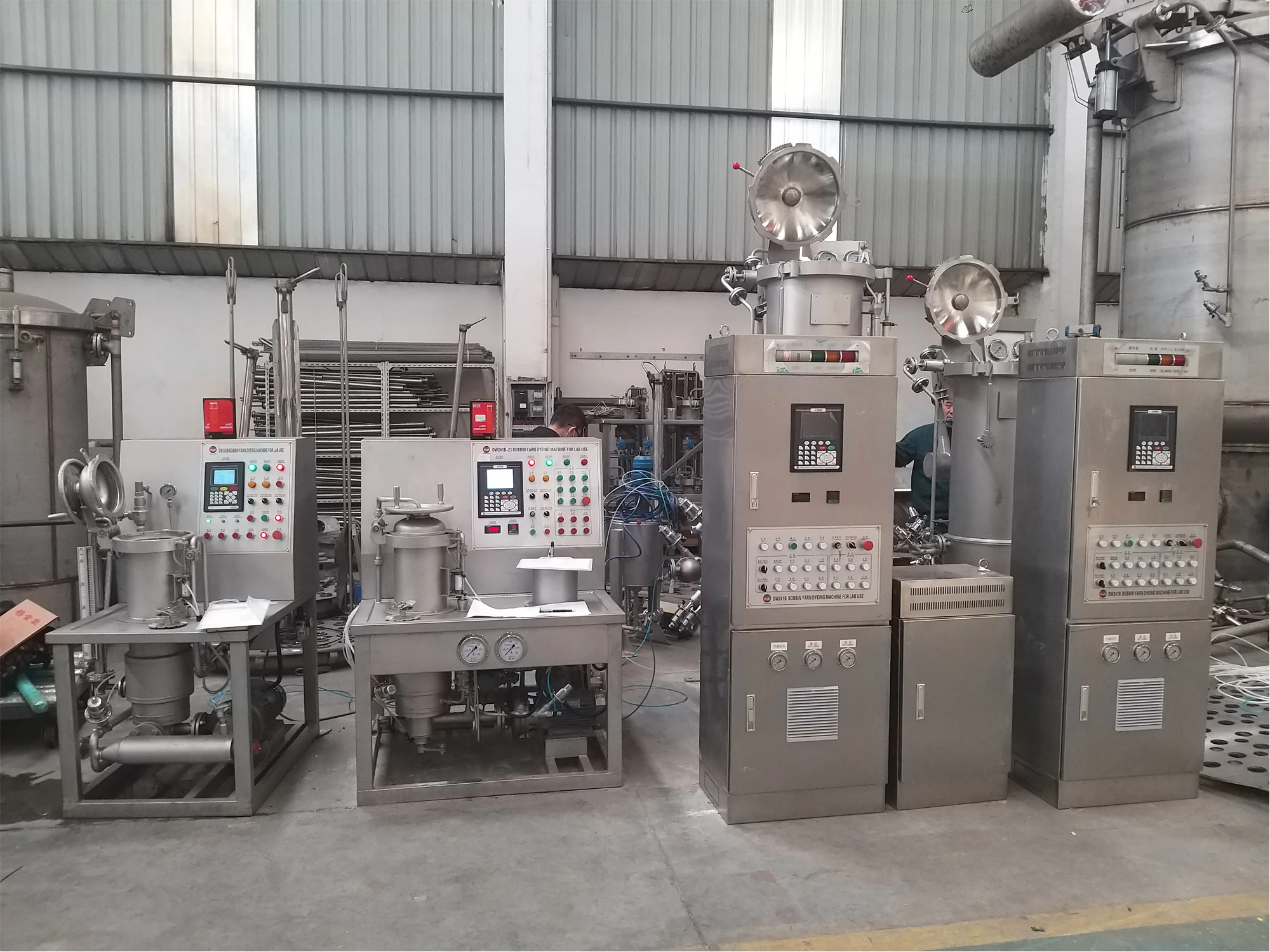 FYI Brand DW202B/DW241B Lab Cone Yarn Dyeing Machine | HTHP for ...
