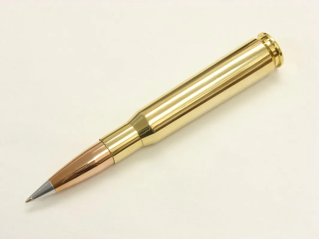 Manufacturer Bullet Shaped Bolt Action Metal Bullet Tactical Pen ...