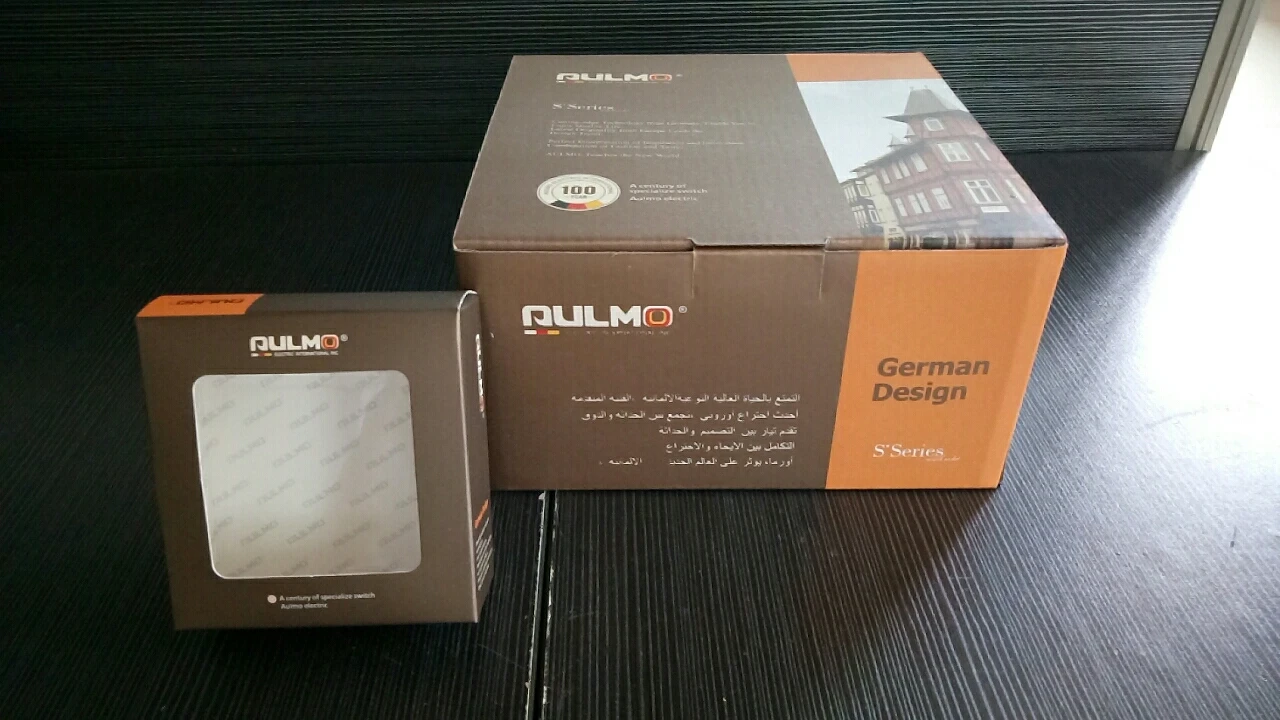 Aulmo 2 Gang Switch + 2 Gang Multi-function Socket With Neon Pc ...