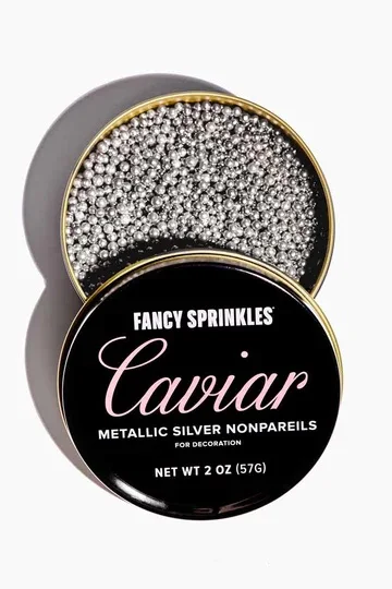 Gold Caviar Tins with Custom Labels - Perfect for Food Packaging