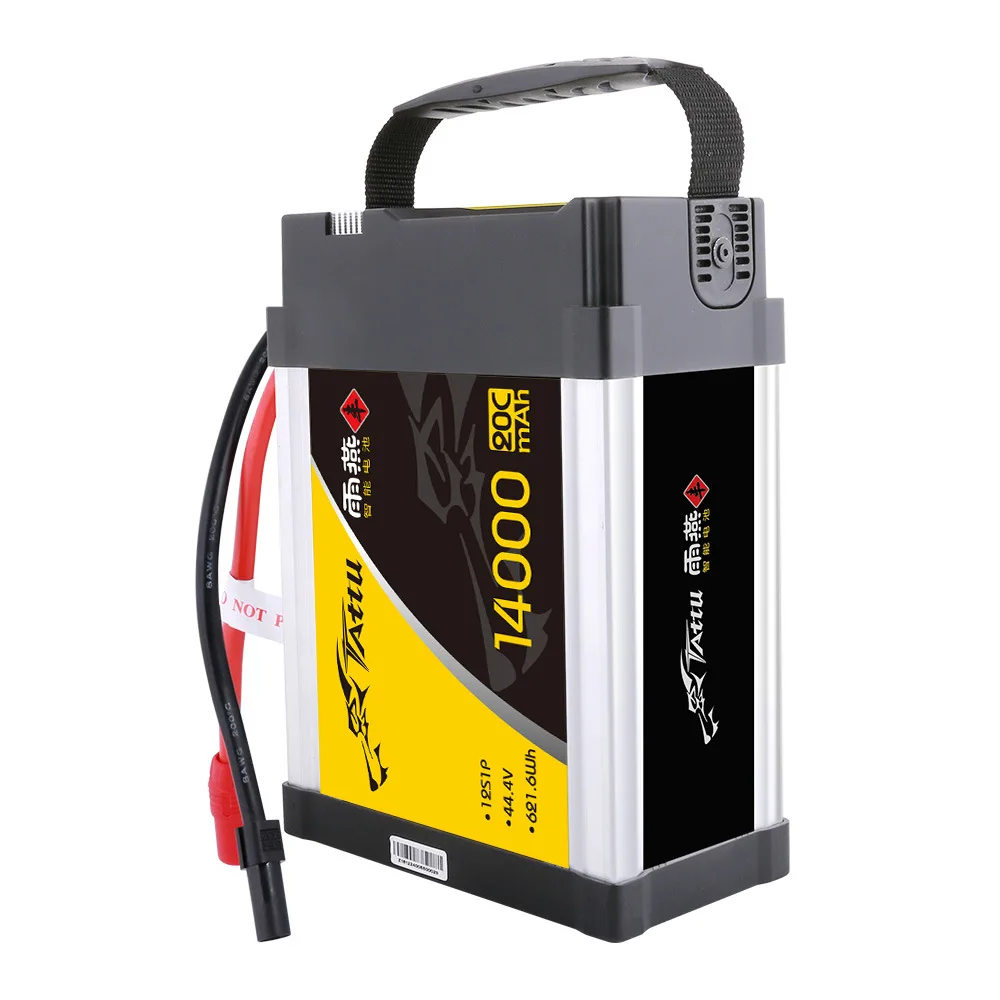 Tattu 16000mah 20000mah 22000mah 44.4v 15c 12s 14s Lipo Smart Battery ...