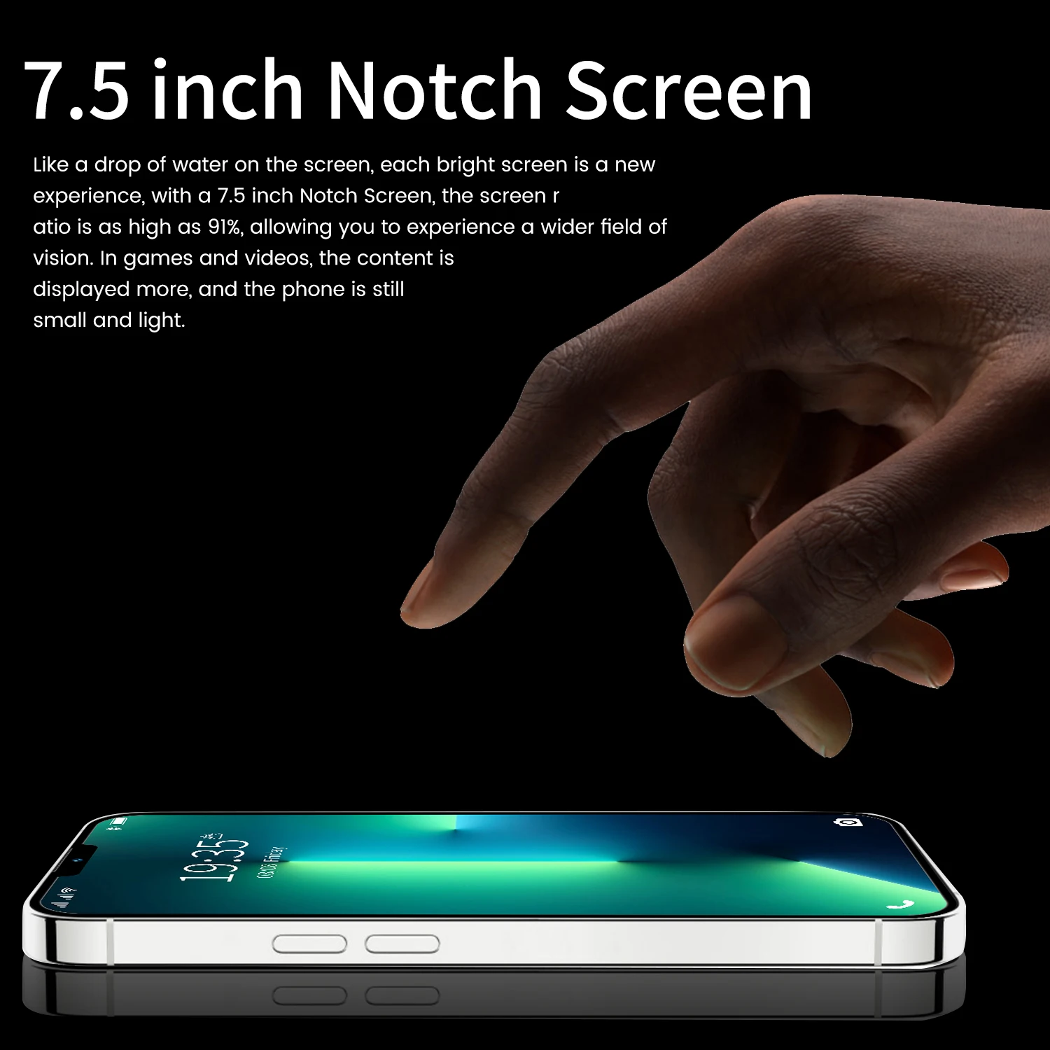 I13 Pro Max Original Phone 7.5 Inch Android Smartphones 16gb+512gb I ...