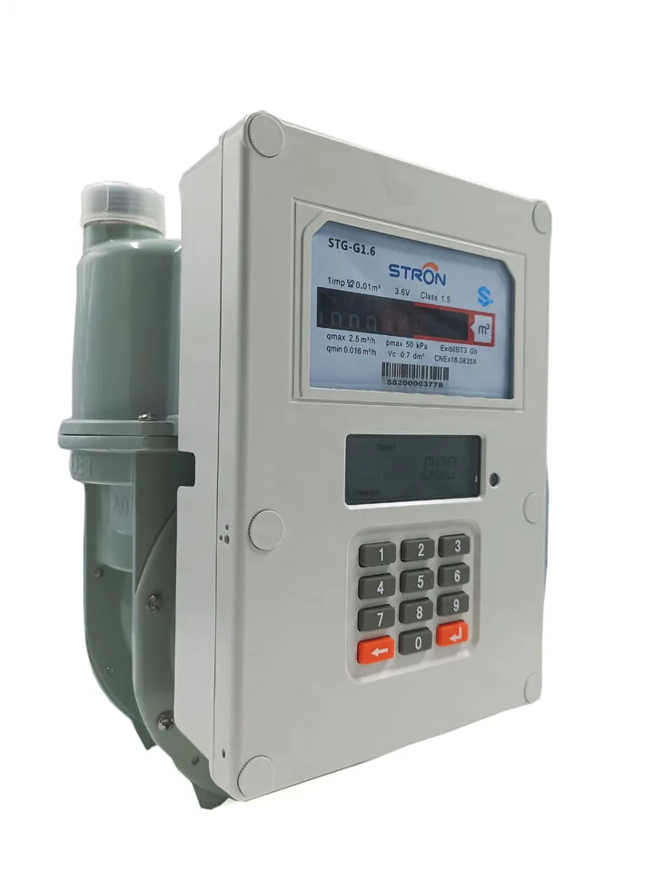 STG16-S Split Keypad Prepaid Gas Meter - Smart & Reliable