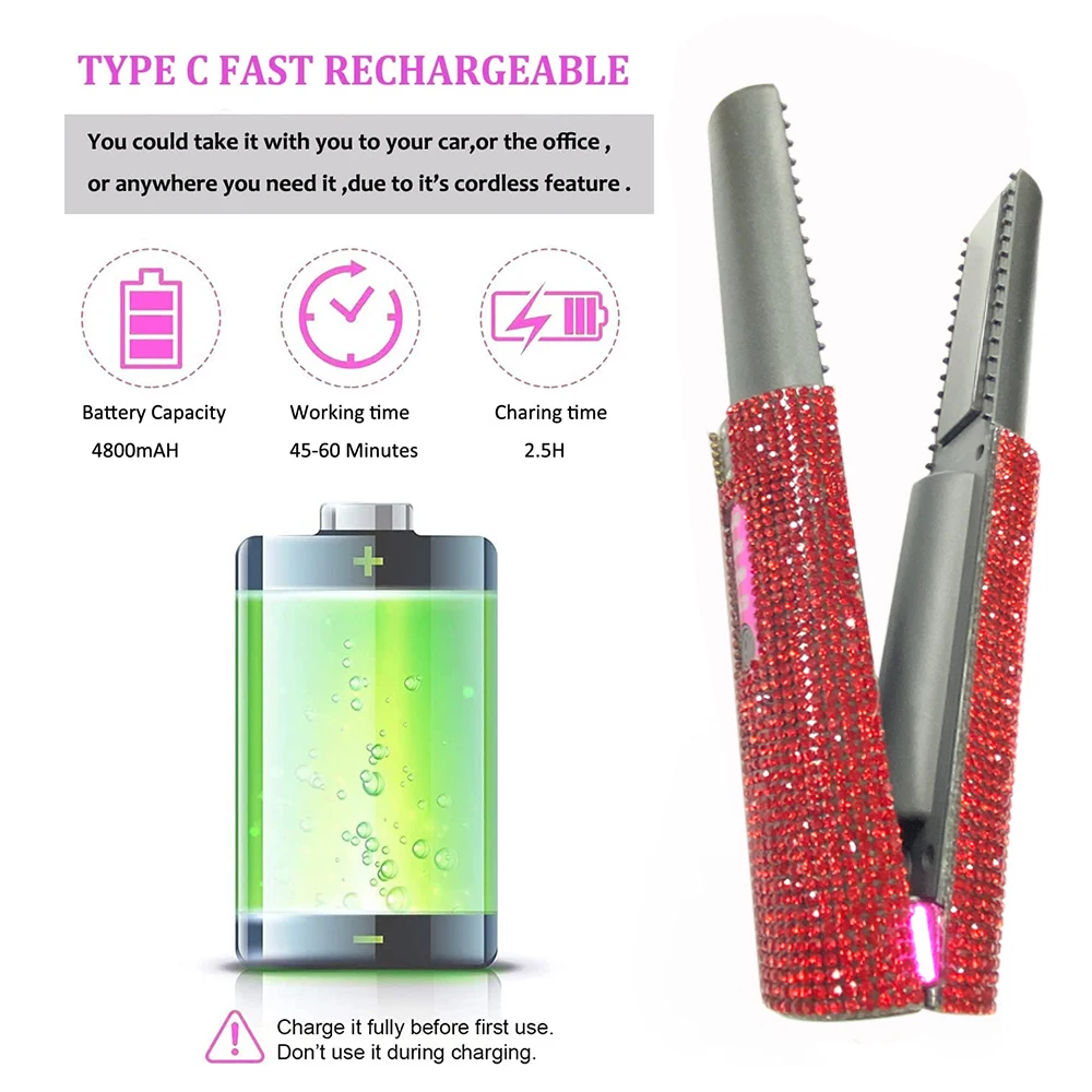 Alibaba.com: Custom color, titanium plates, wireless rechargeable hair ...