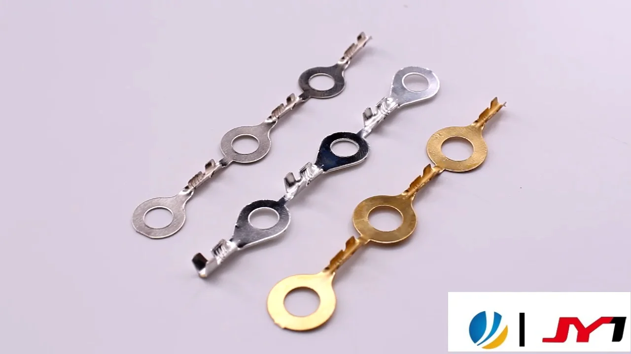 5.3mm Brass Round Terminal Ring Wire And Cable Eye Terminal Copper ...