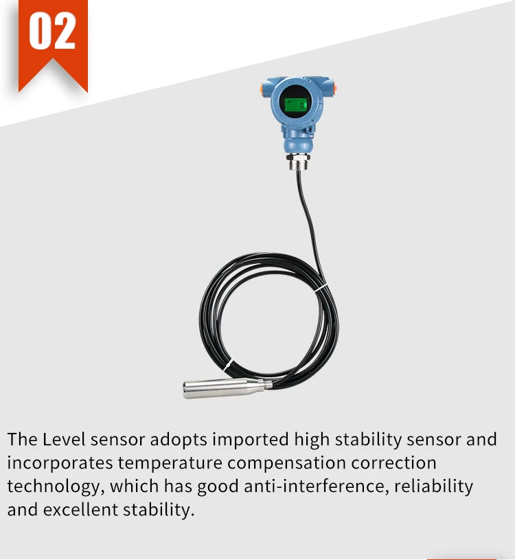 Drop Type Liquid Level Gauge Sensor Plastic Water Level Controller with ...