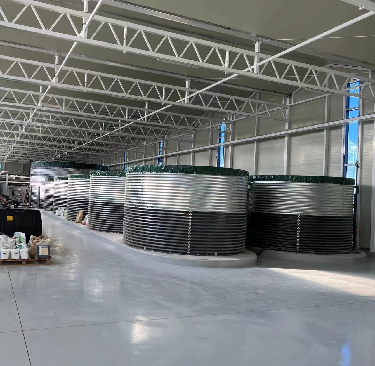 500 Liter Galvanized Steel Agricultural Water Storage Tank for Large ...