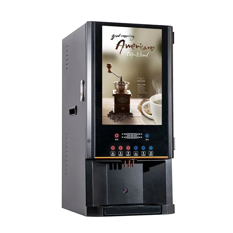 Tabletop Instant Coffee Machine Commercial Automatic Coffee Vending Machine Coffee Maker Machine ...