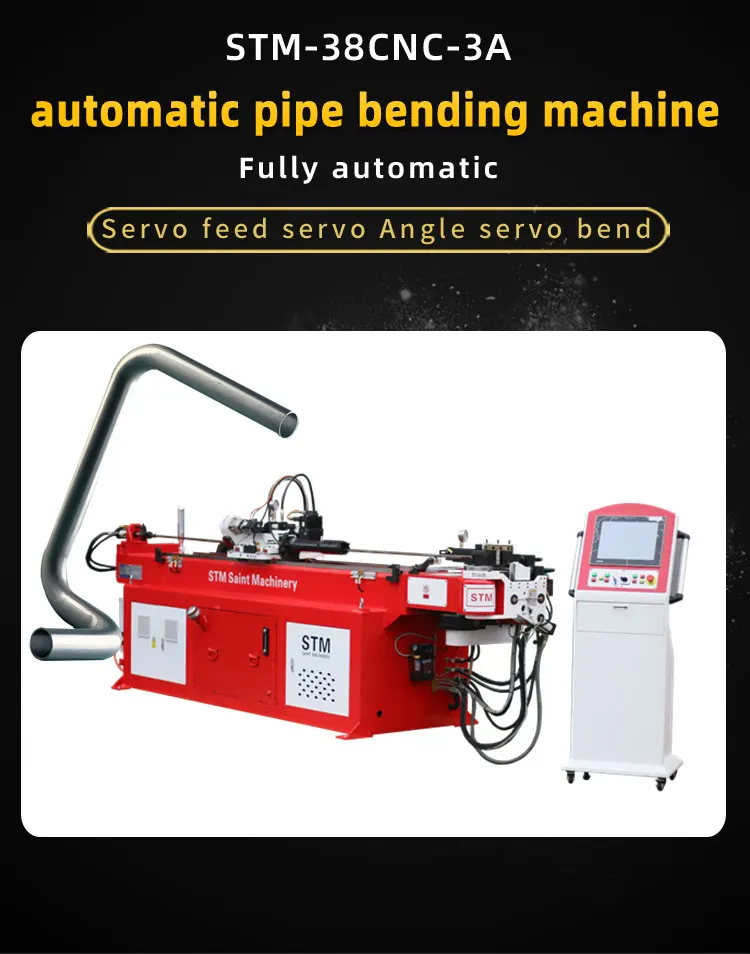 Stb-38cnc-3a Automatic 3 Axis Cnc Tube And Pipe Bending Machine Pipe ...
