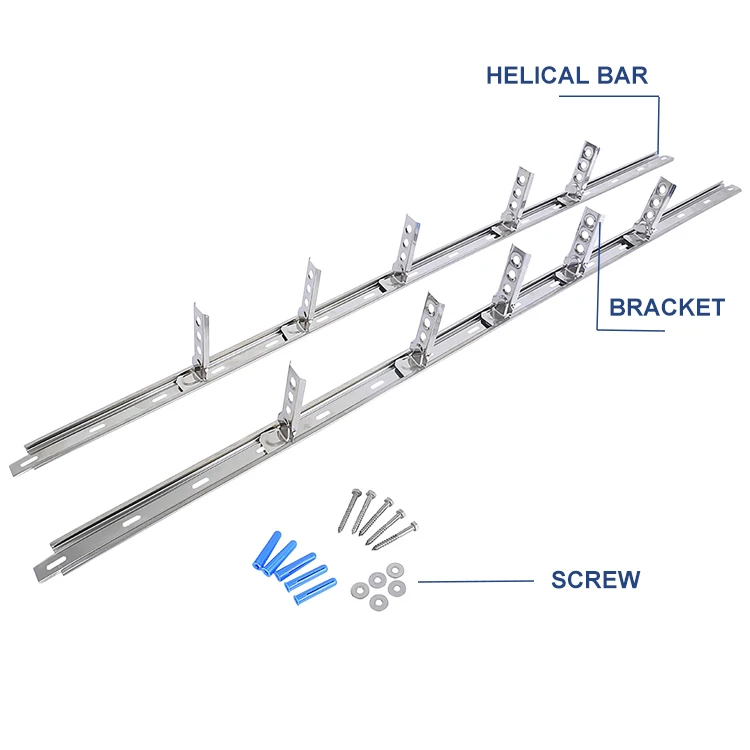 Wall Starter Systems 1.2M Stainless Steel Kit for Office