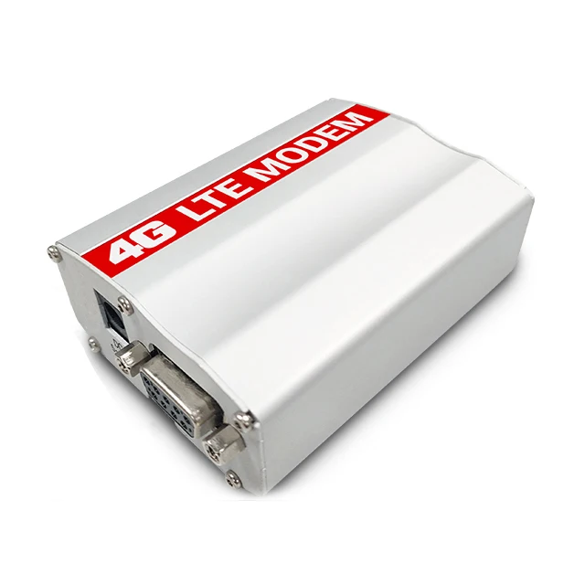 4G LTE Modem SIM7600E module RS232 UART RJ45 remote TCP/IP to serial ...