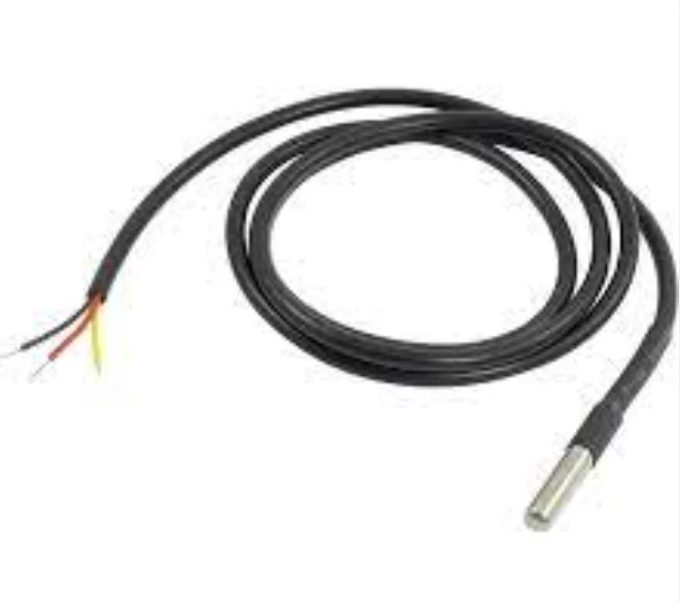 Ds18b20 Temperature Sensor 1 Meter Length Waterproof 1-wire Ds18b20 ...